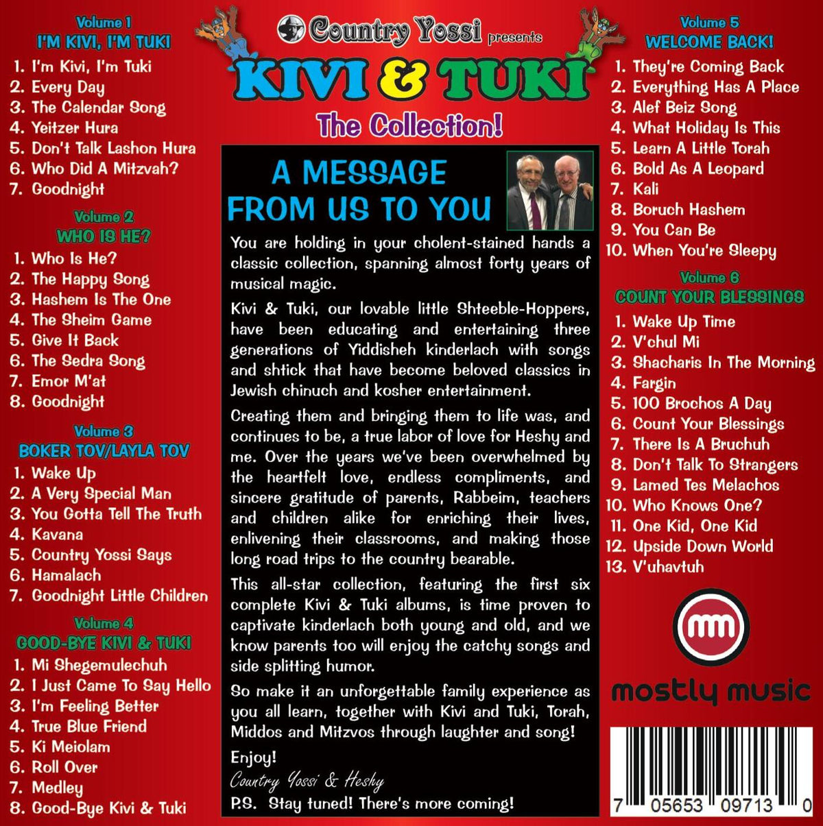 Country Yossi - Kivi & Tuki Collection (USB)