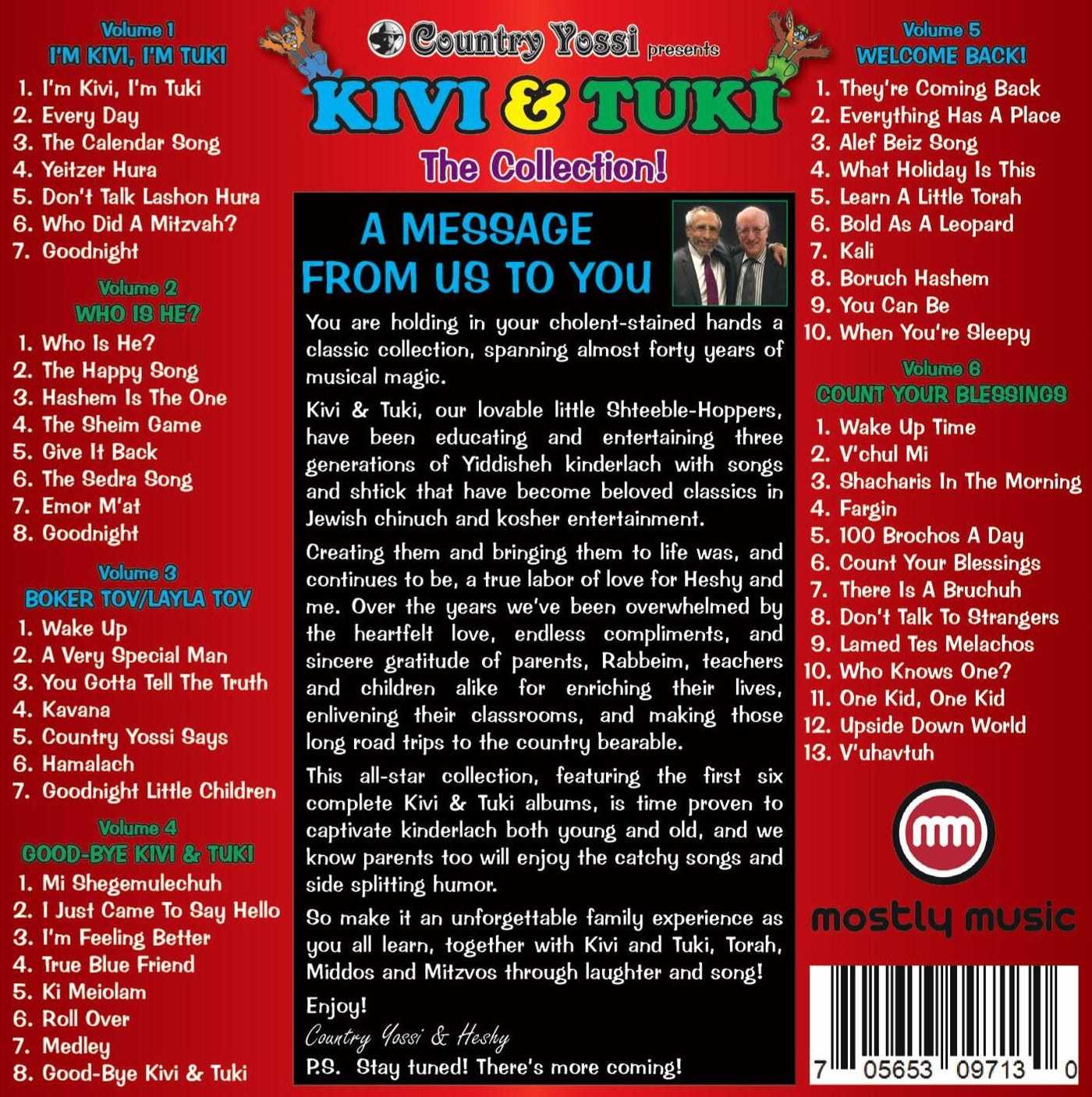 Country Yossi - Kivi & Tuki Collection (USB)