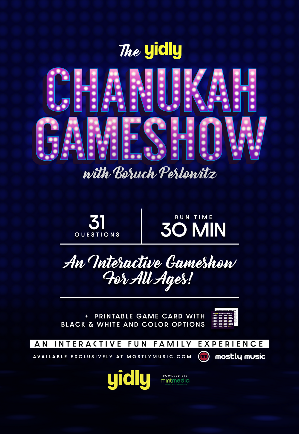 Yidly - Chanukah Gameshow (Interactive Video)