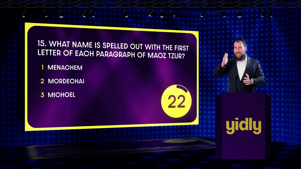 Yidly - The Chanukah Program (Interactive Video)