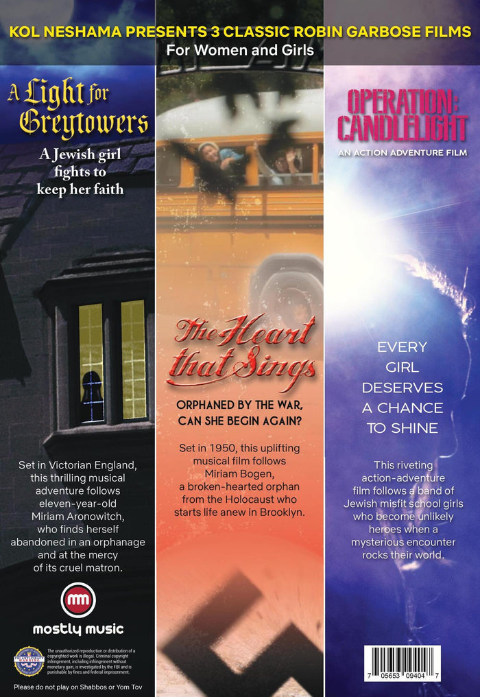 Robin Garbose - Kol Neshama 3 Films (USB)