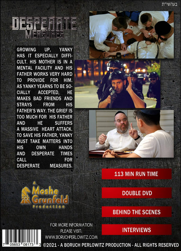 Boruch Perlowitz - Desperate Measures (Video)