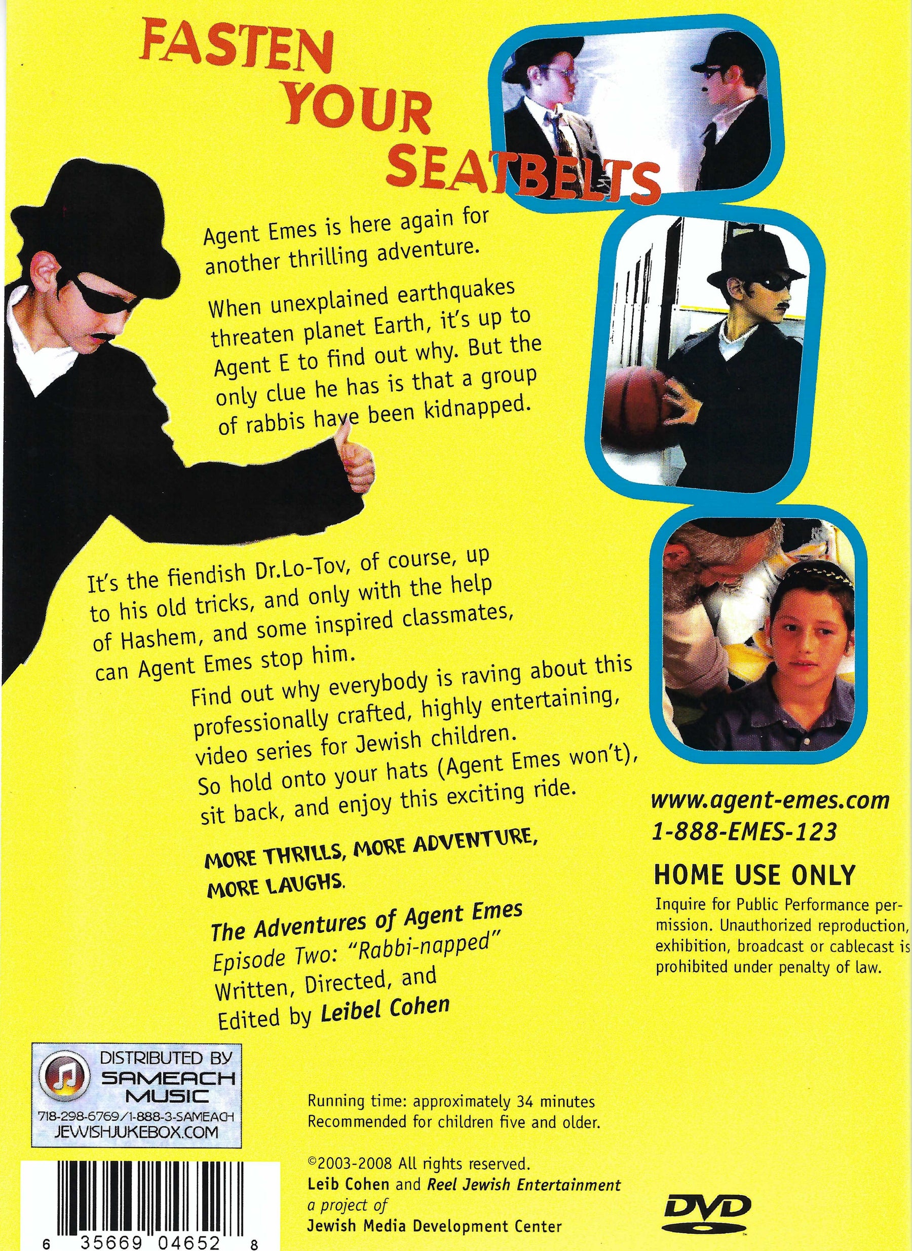 Agent Emes - Episode 2 Rabbi Napped