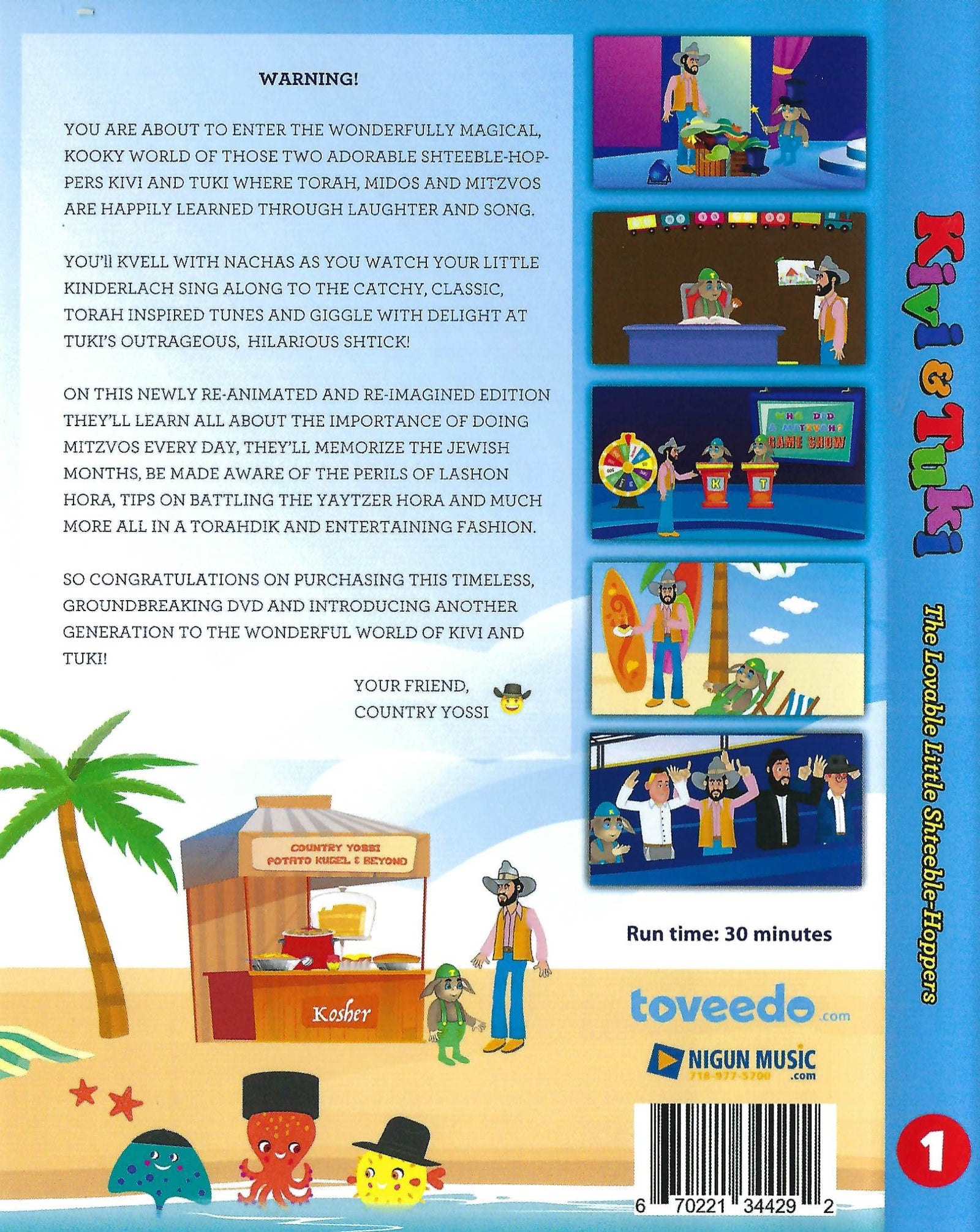 Country Yossi - Kivi & Tuki Vol. 1 (Re-Imagined) (Video)